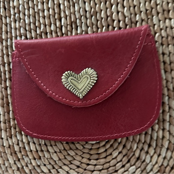 jeep collins | Bags | Rare Vintage Jeep Collins Red Leather Coin Purse ...